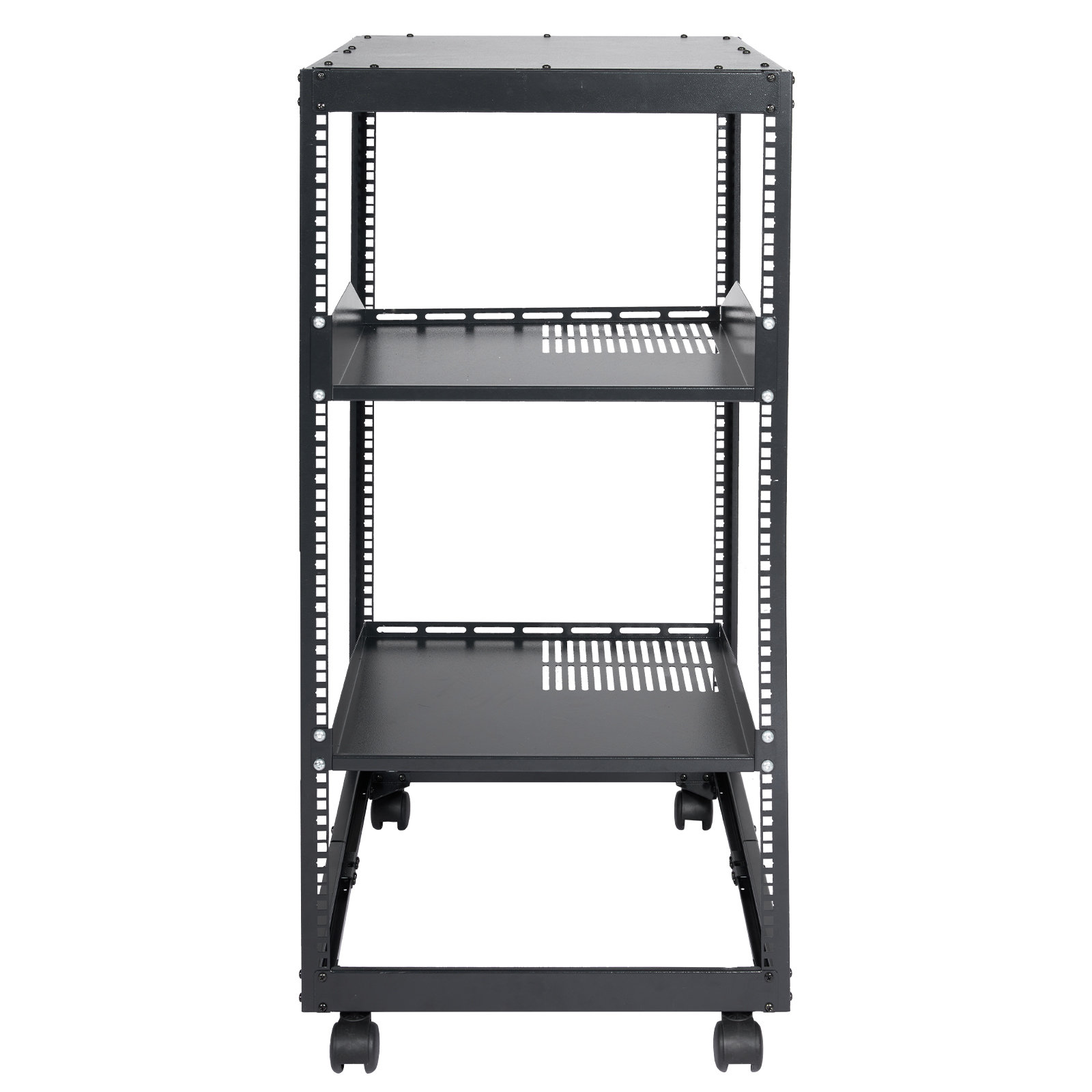 VEVOR 20U Open Frame Server Rack, 15''-40'' Adjustable Depth | Wayfair