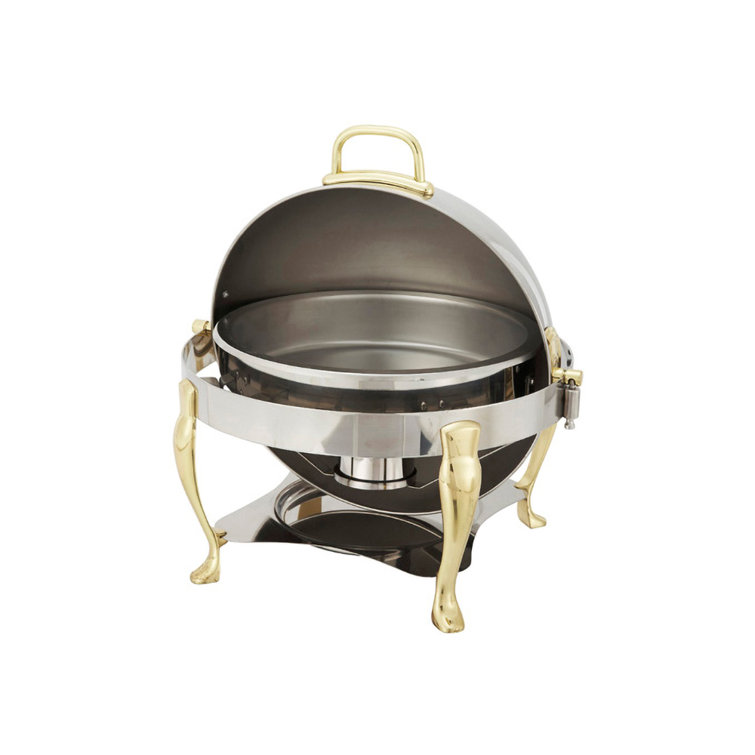 Rosdorf Park Stainless Steel 6 Quarts Round Chafing Dish | Wayfair