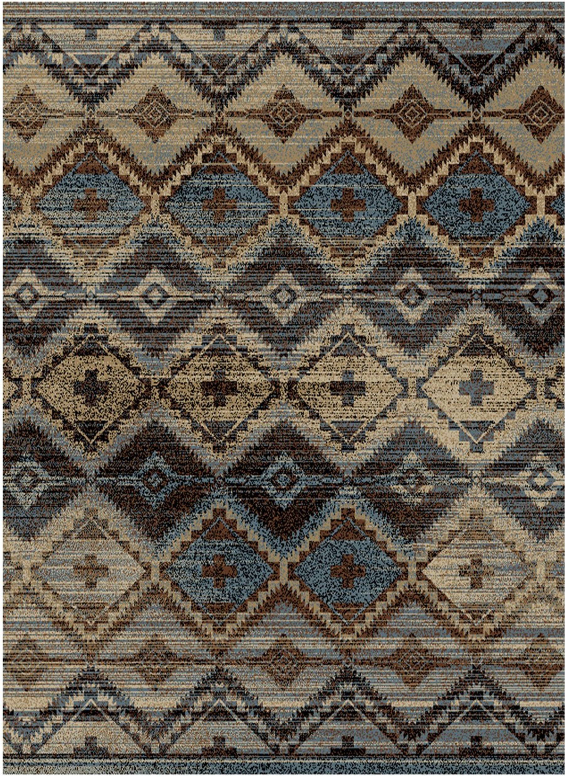 Union Rustic Alleyna Southwestern Machine Woven Polypropylene Area Rug ...