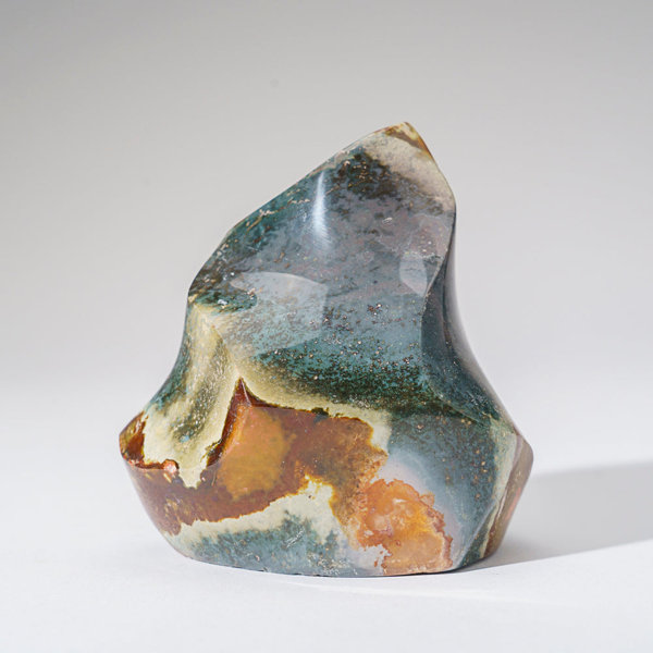 Astro Gallery of Gems Genuine Polished Polychrome Jasper Flame Freeform ...