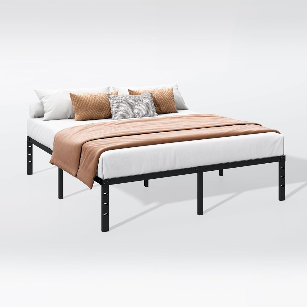Arsuite 16 InchBed Frame - Sturdy PlatformBed Frame MetalBed Frame No ...