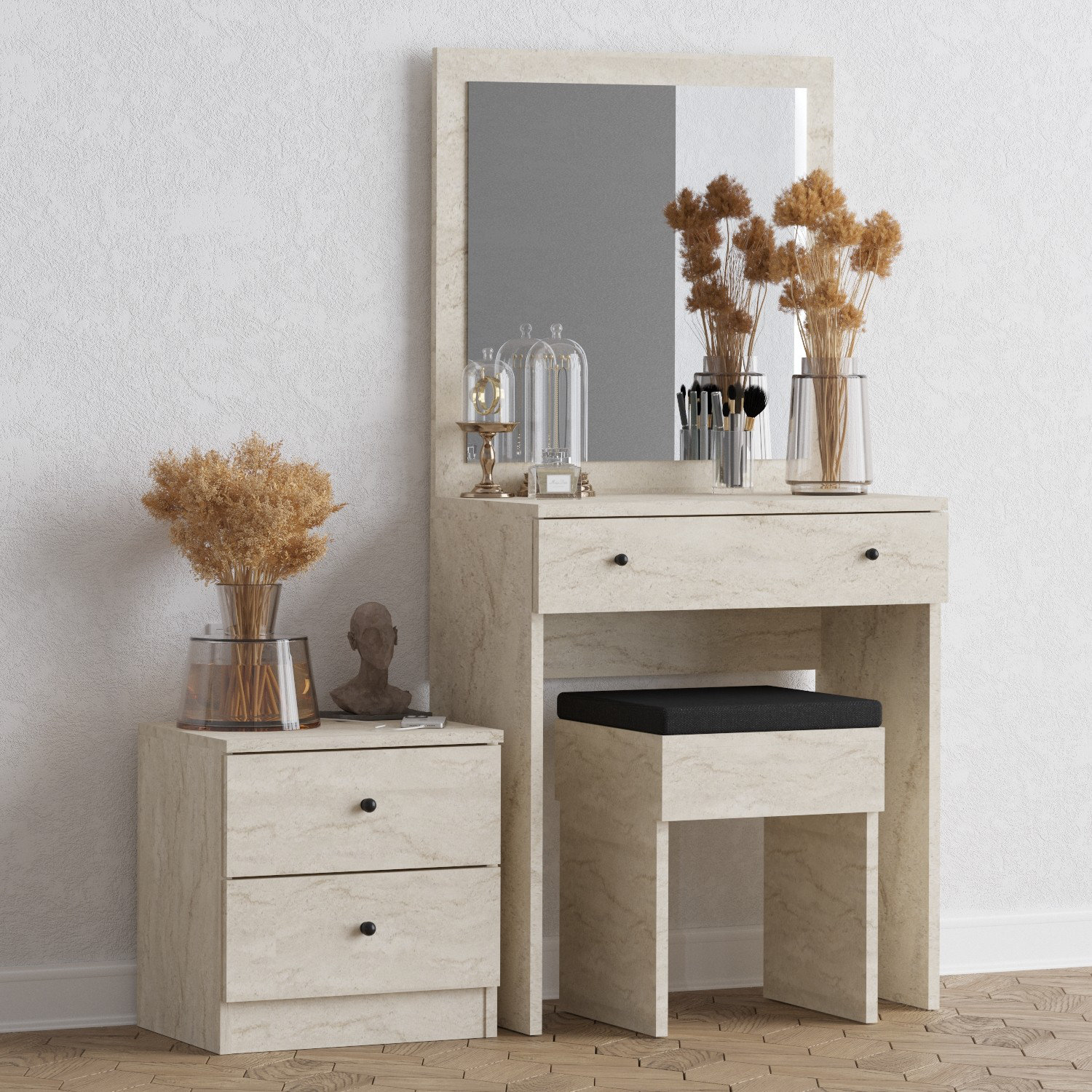 Latitude Run® Make-Up Table | Wayfair