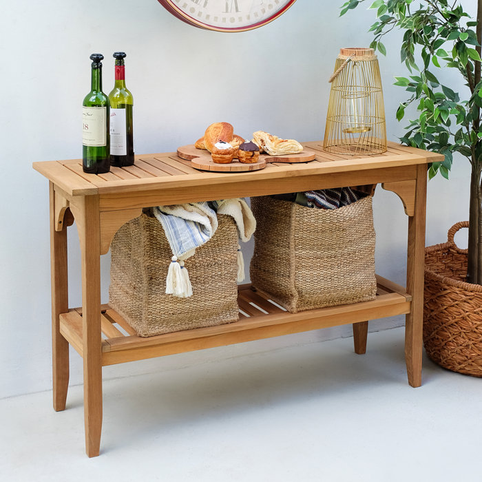Birch Lane™ Summerton Teak Buffet & Console Table & Reviews | Wayfair