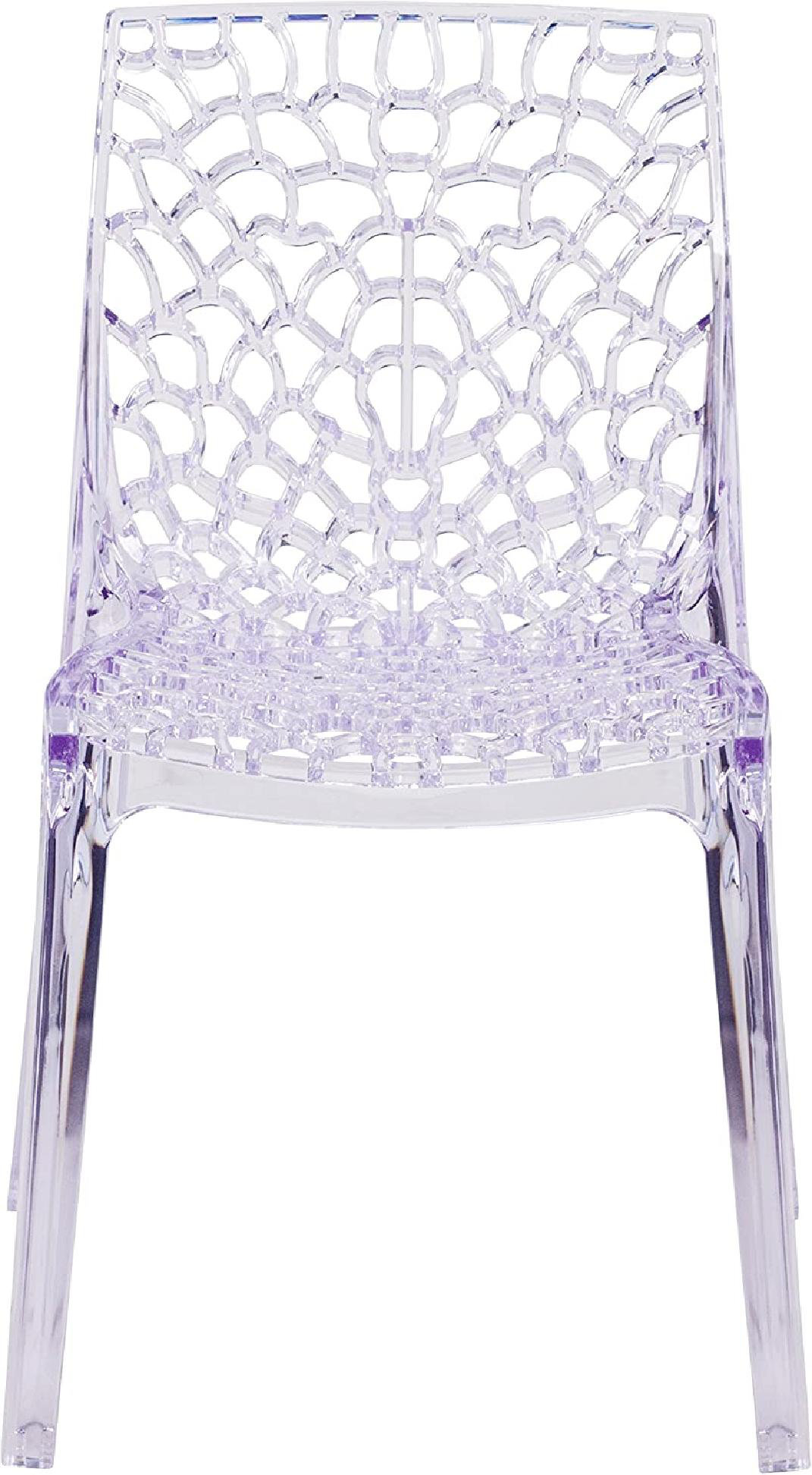 Wade Logan Chaise d'appoint empilable à motif artistique Helskdg et ...