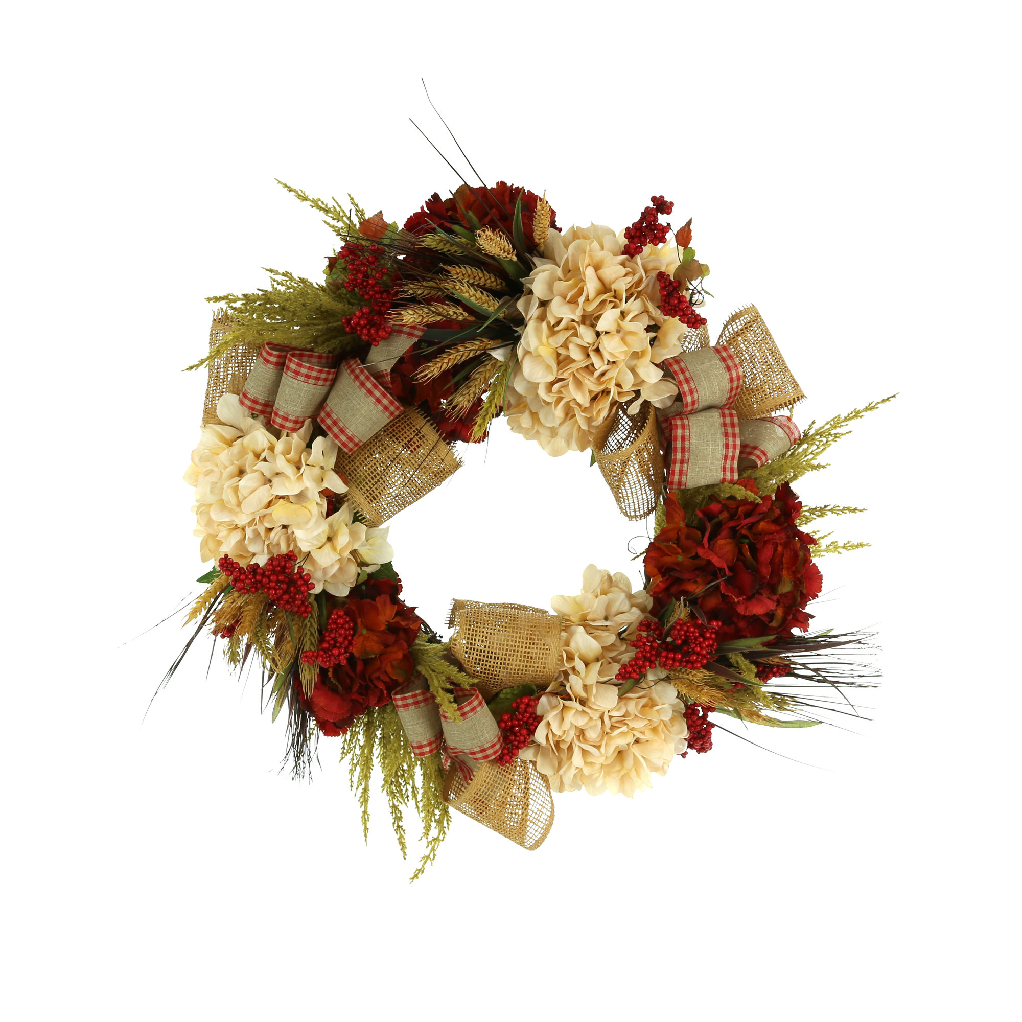 The Holiday Aisle® 23" Twig Wreath | Wayfair