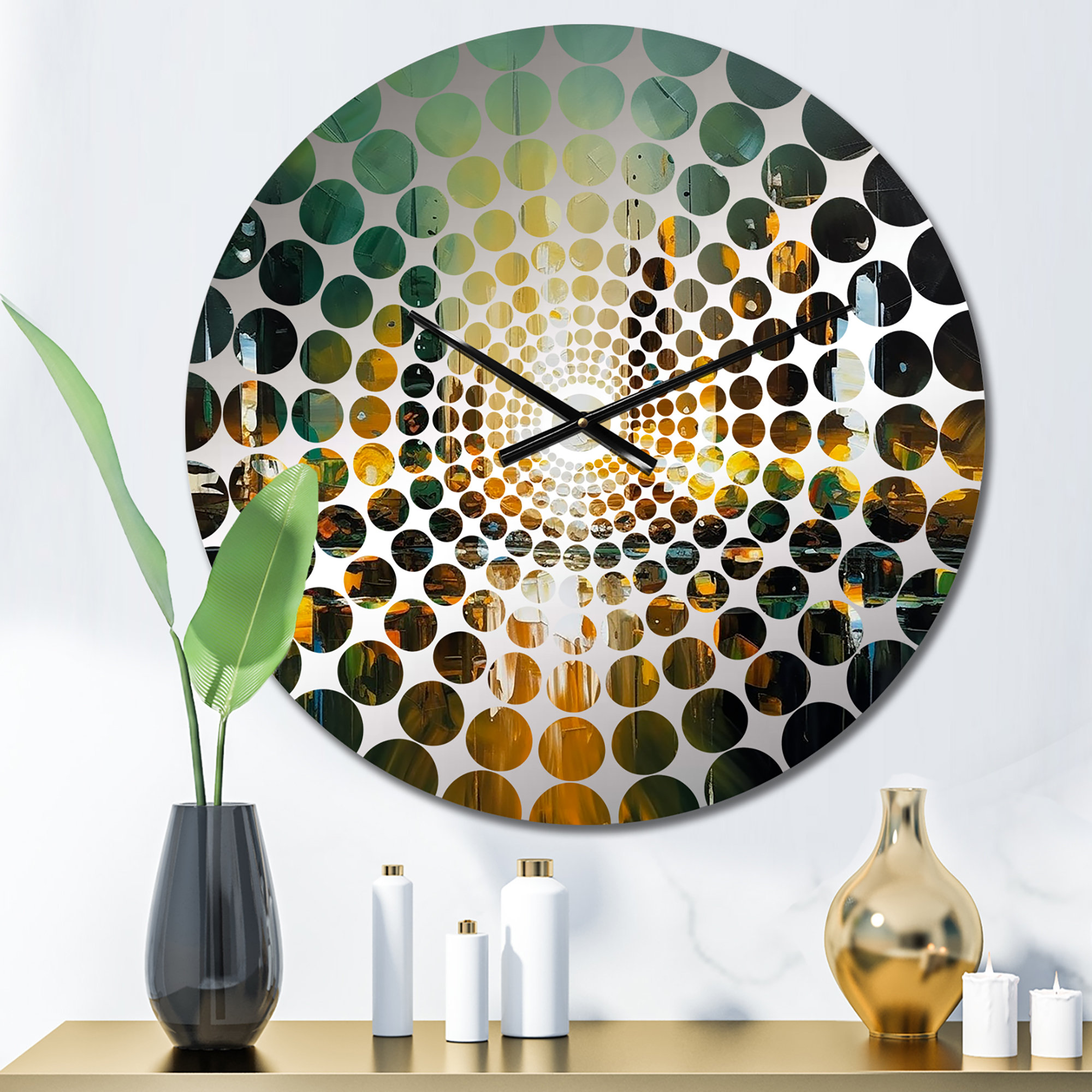 East Urban Home Shirita - City Wall Clock | Wayfair