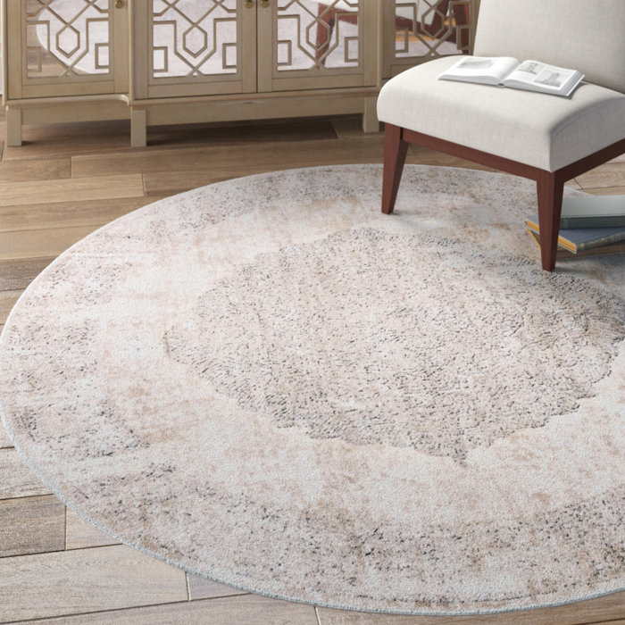 Laurel Foundry Modern Farmhouse Ferrara Oriental Ivory Indoor Area Rug ...
