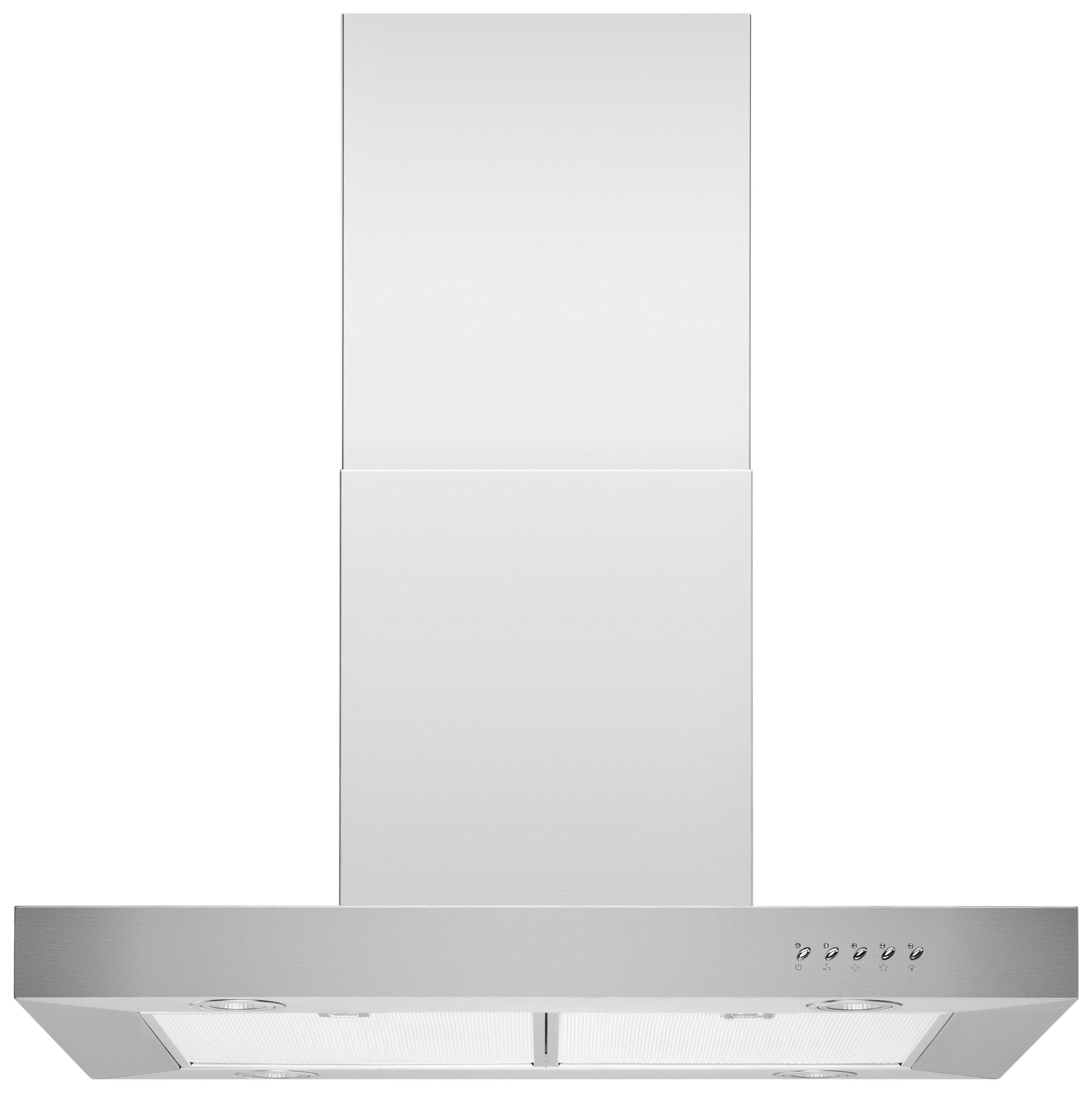 Blue Ocean 29.5" 760 CFM Convertible Island Range Hood in Stainless ...