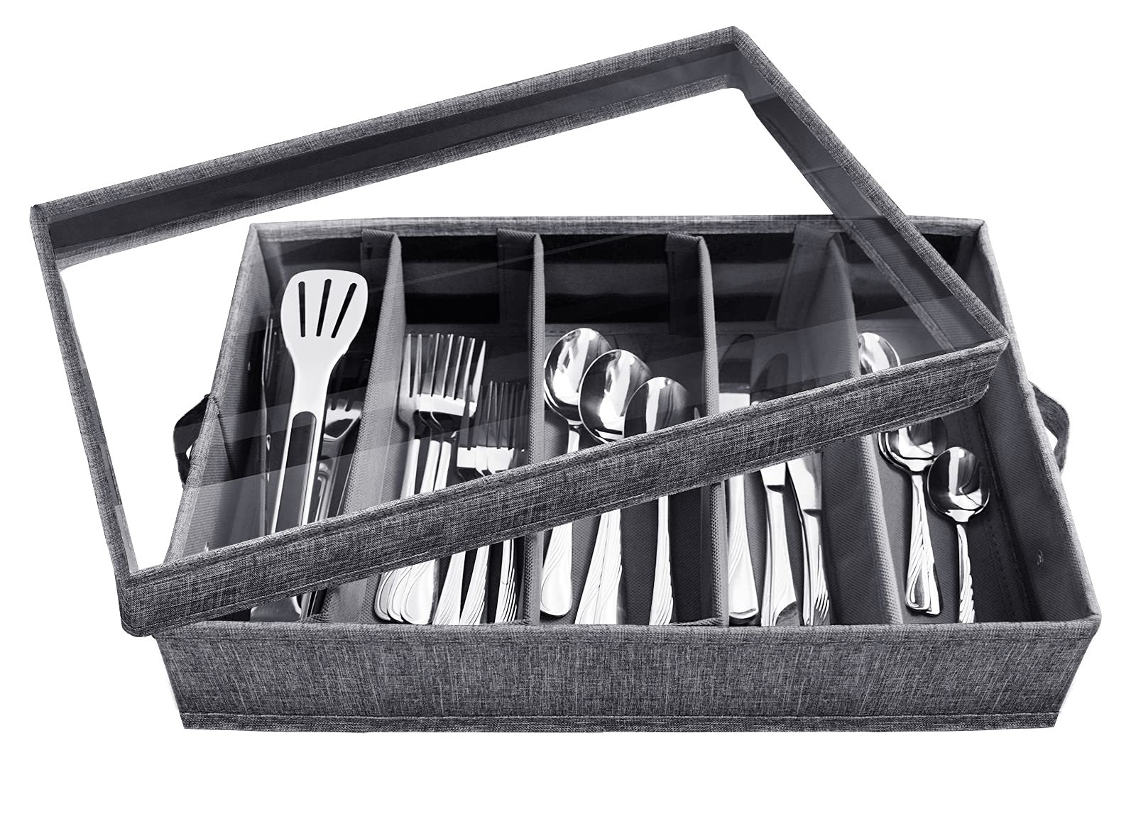 Rebrilliant Caufield Fabric Flatware & Kitchen Utensils Drawer ...