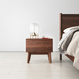 Red Wood Nightstands You'll Love | Wayfair