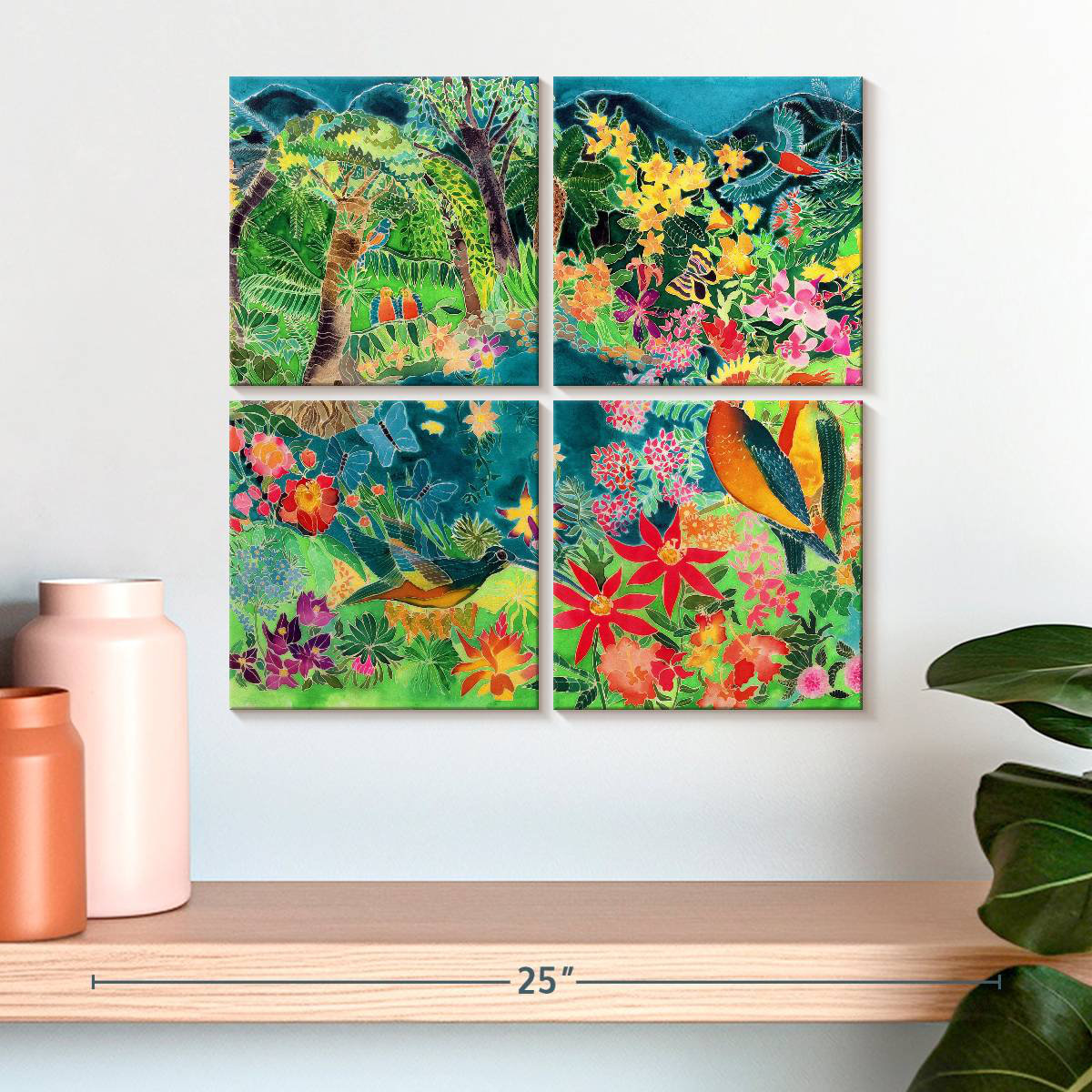 Millwood Pines Alvord Caribbean Jungle - Wayfair Canada