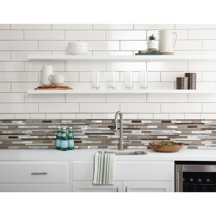 Itona Tile 10” x 14” Ceramic Wall Tile (15 PC Per Carton) (14.25 SQFT ...