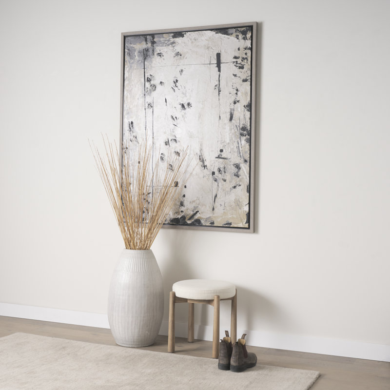 Joss & Main Rebecka Solid Wood Accent Stool | Joss & Main