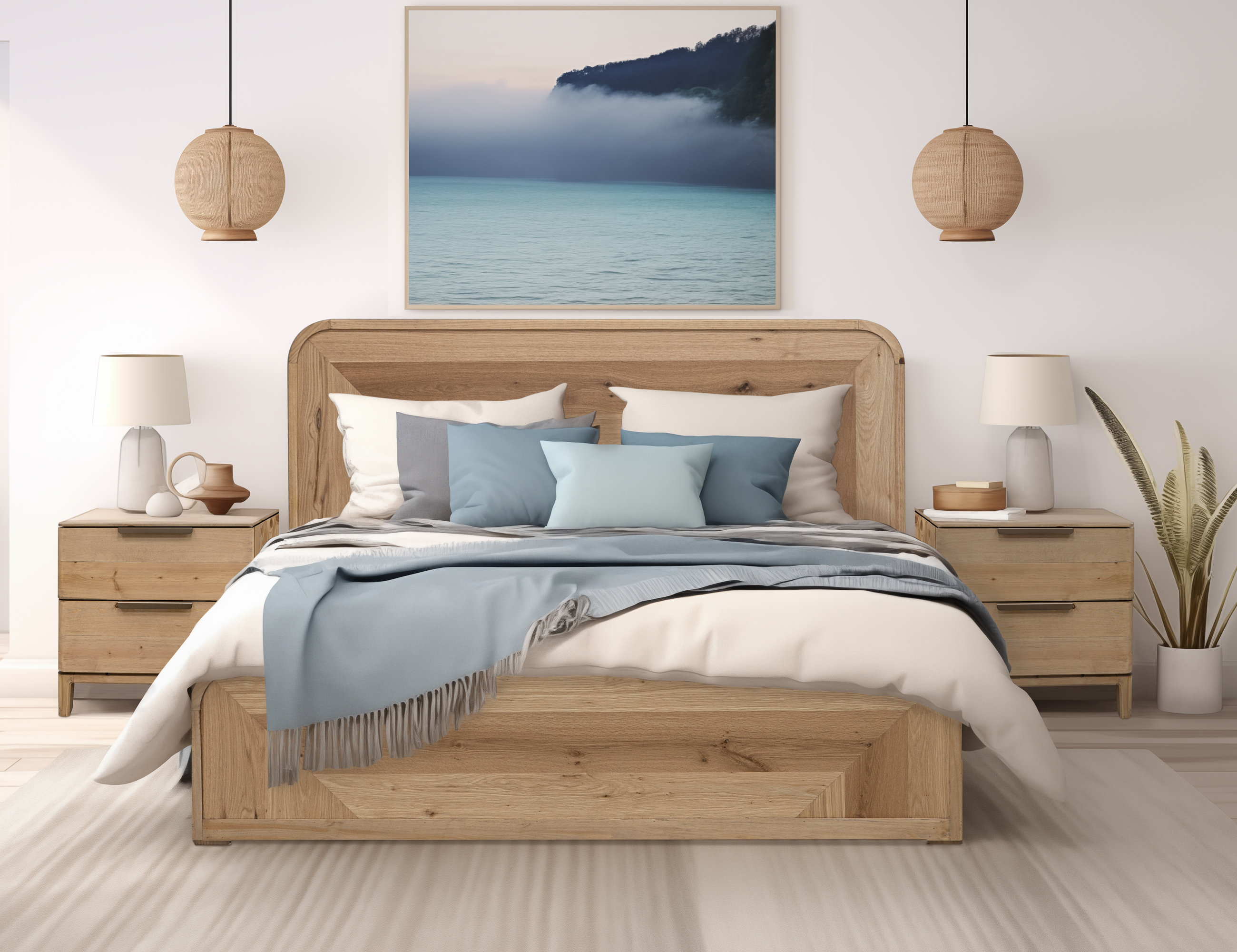 International Furniture Direct Santa Rosa Queen Bed | Wayfair