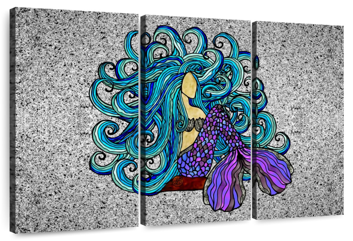 Elephant Stock Pretty Blue Mermaid | Wayfair