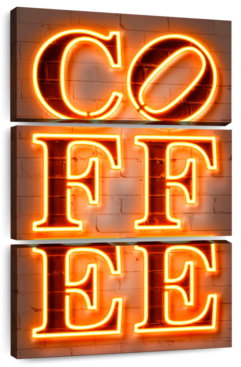 Trinx Kema Neon Coffee Wall Sign | Wayfair