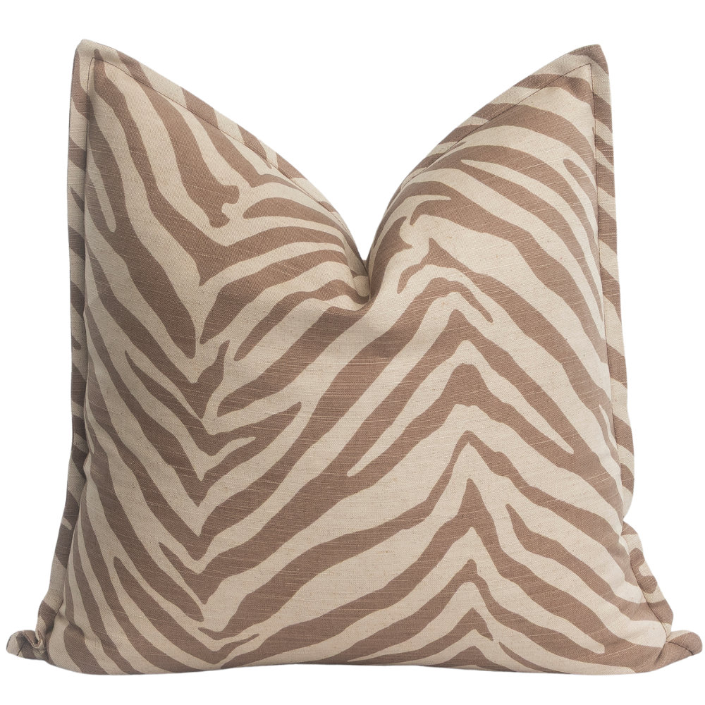 PillowVisionnaire Tonal Tiger Self-Flange Accent Pillow | Perigold