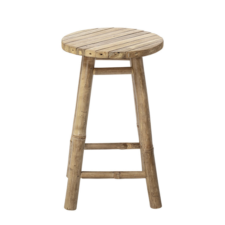 Bloomingville Sole 50cm Tall Solid Wood Stool | Wayfair.co.uk