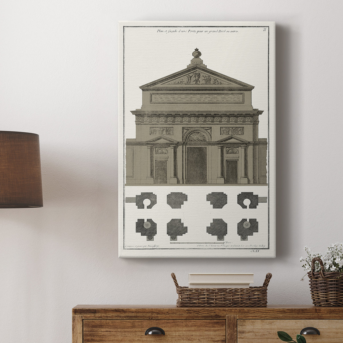 Ivy Bronx Buildings & Facades II -Custom Wrapped Gallery Cavas | Wayfair