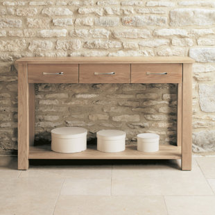Oak Console Tables You'll Love | Wayfair.co.uk