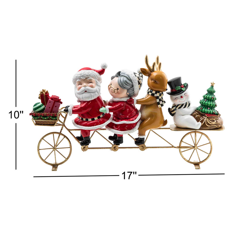 MacKenzie-Childs Granny Kitsch Santa and Company | Birch Lane