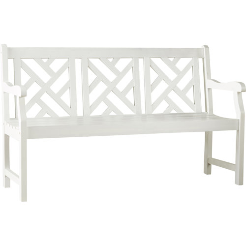Wayfair | White Outdoor Benches You'll Love in 2024