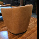 Wade Logan® Azurdee Top Grain 100% Genuine Italian Leather Swivel ...