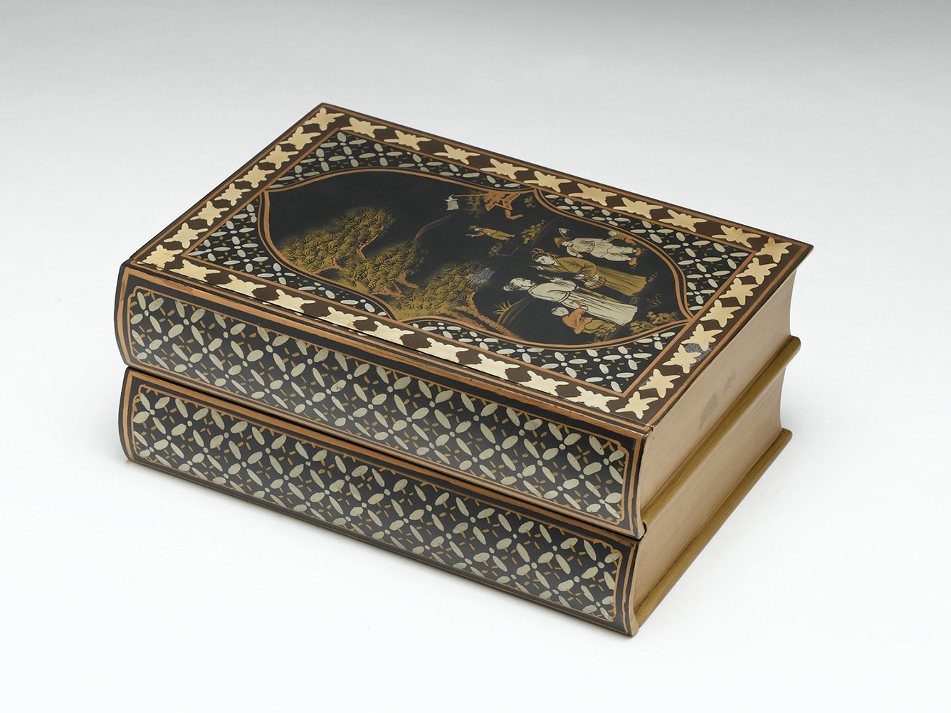 AA Importing Chinoiserie Design Two Drawer Decorative Box | Wayfair