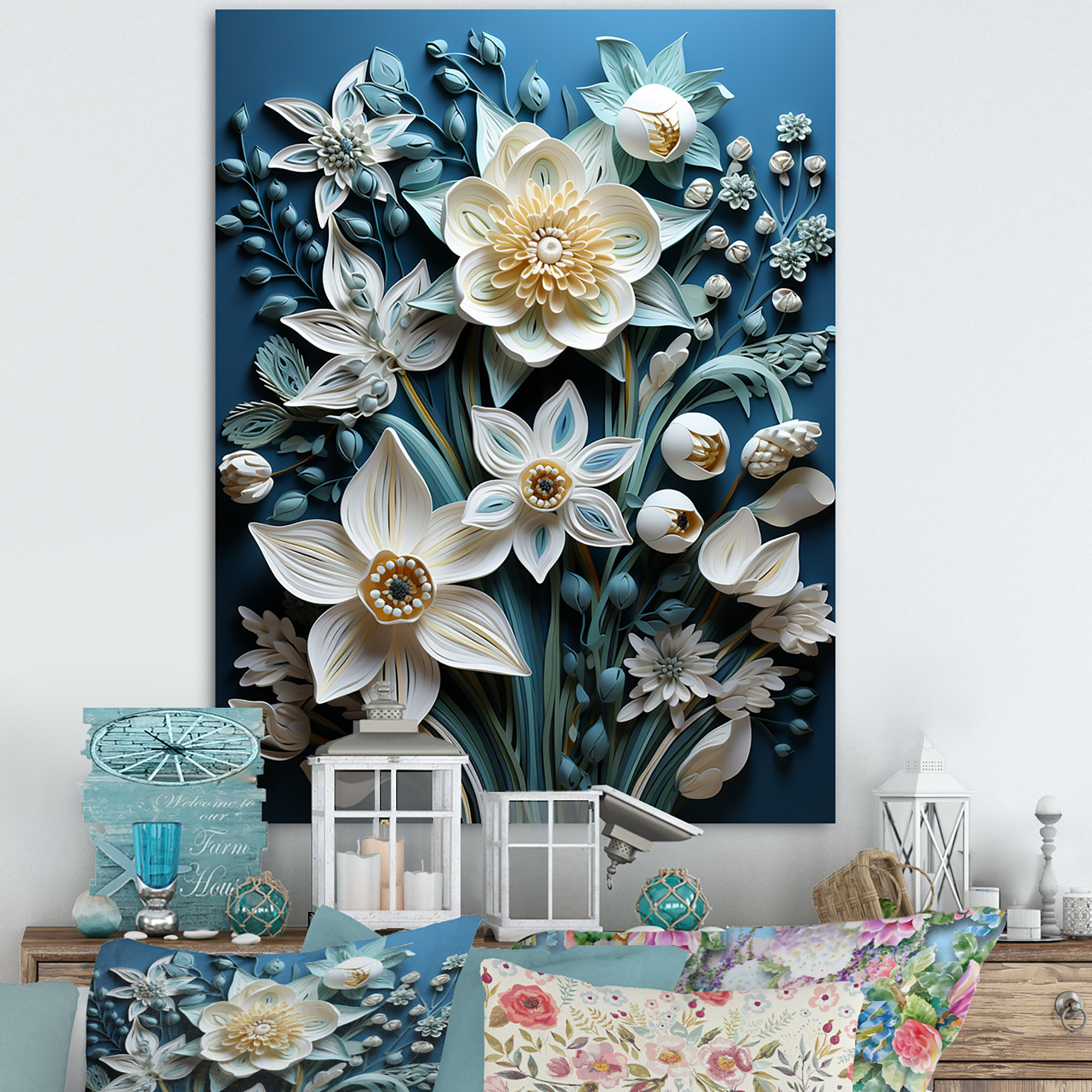 Wrought Studio™ Snodrops Milk Flower Of The Snow I - Snowdrops Wall ...