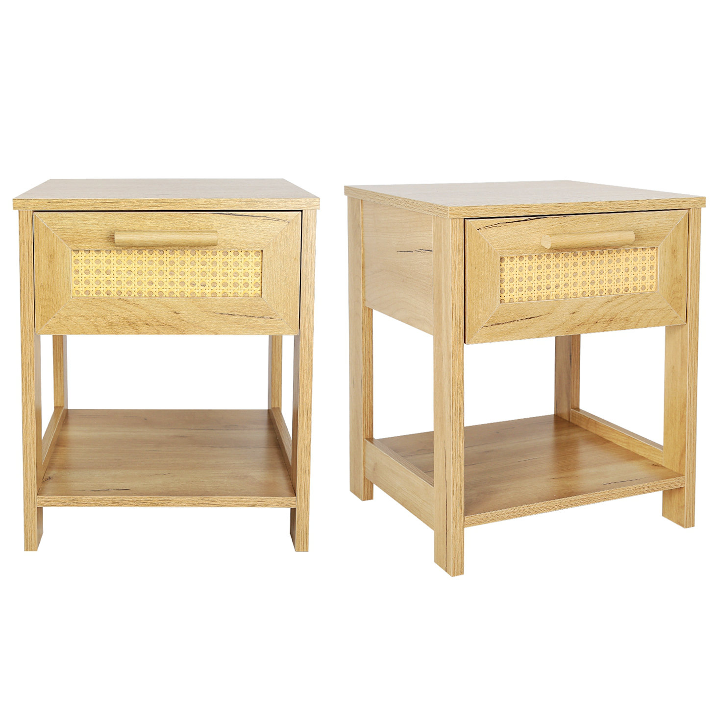 Bay Isle Home™ Ahkari 1 - Drawer Nightstand in Brown | Wayfair