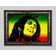 Bright Star Bob Marley Rasta Colours - Single Picture Frame Art Prints ...