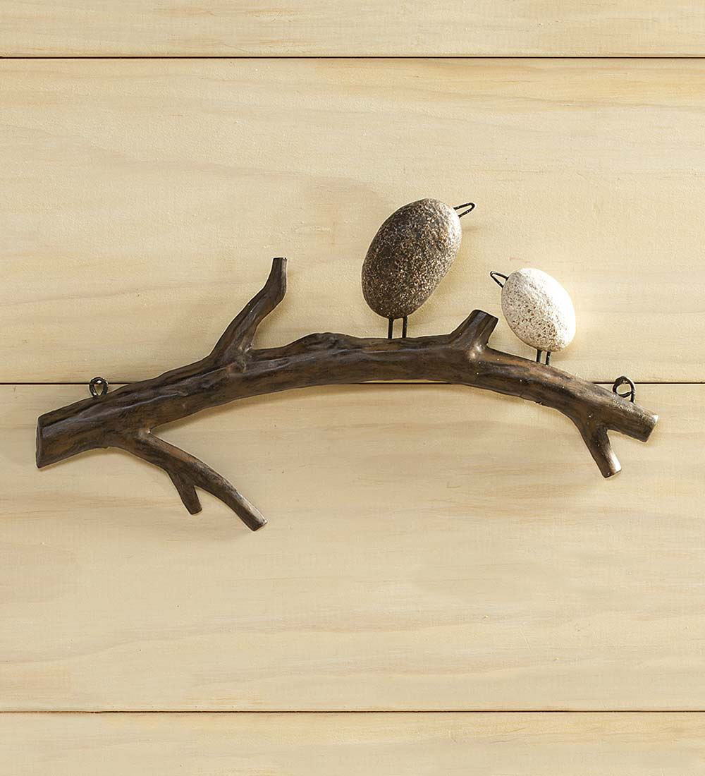 Wind & Weather Two Birds on a Branch Wall Art & Reviews | Wayfair