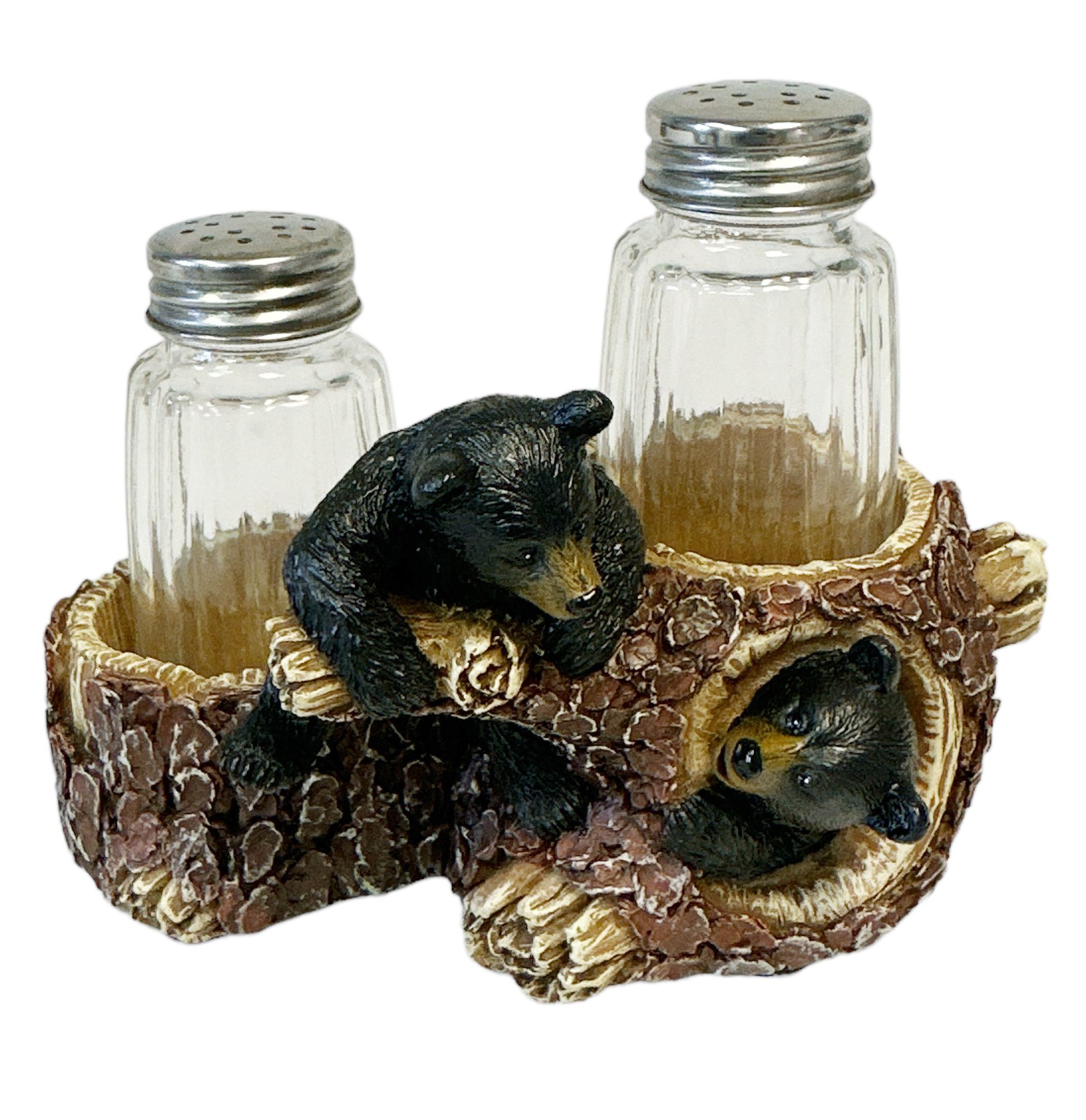 De Leon Collections Polyresin Black Bear Cub Friends Woodland Forest ...