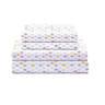 Feather & Stitch NY 100% Cotton Sheets, 300 Thread Count Percale Weave ...