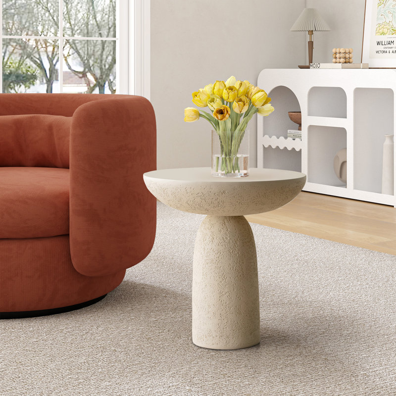 Orren Ellis 23in Fibreglass Mushroom-Shaped Accent Table & Reviews ...