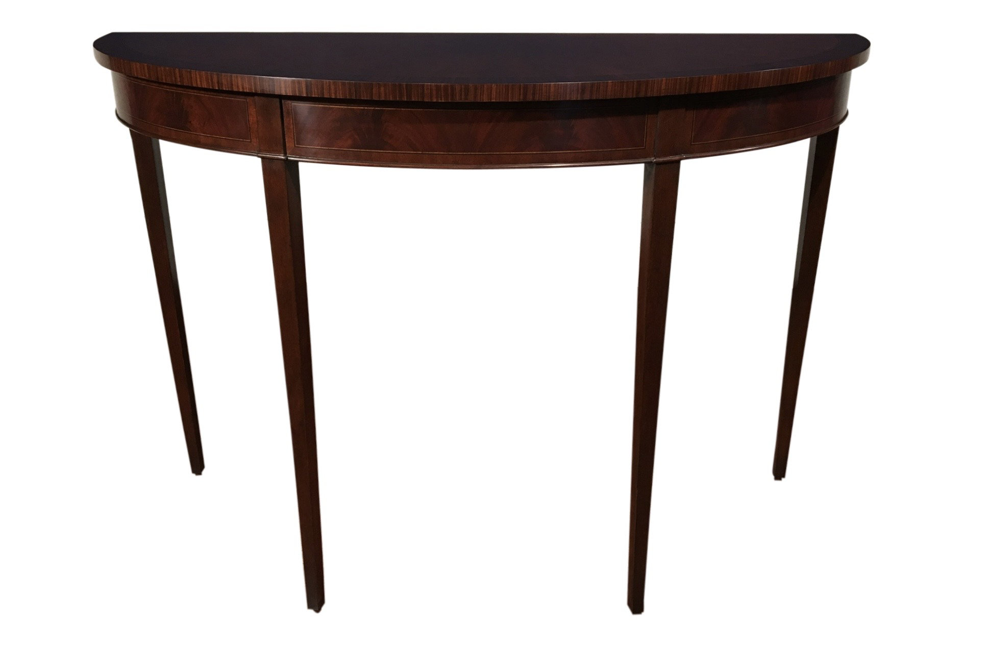 Leighton Hall Furniture 50" W Hepplewhite Console Table | Wayfair