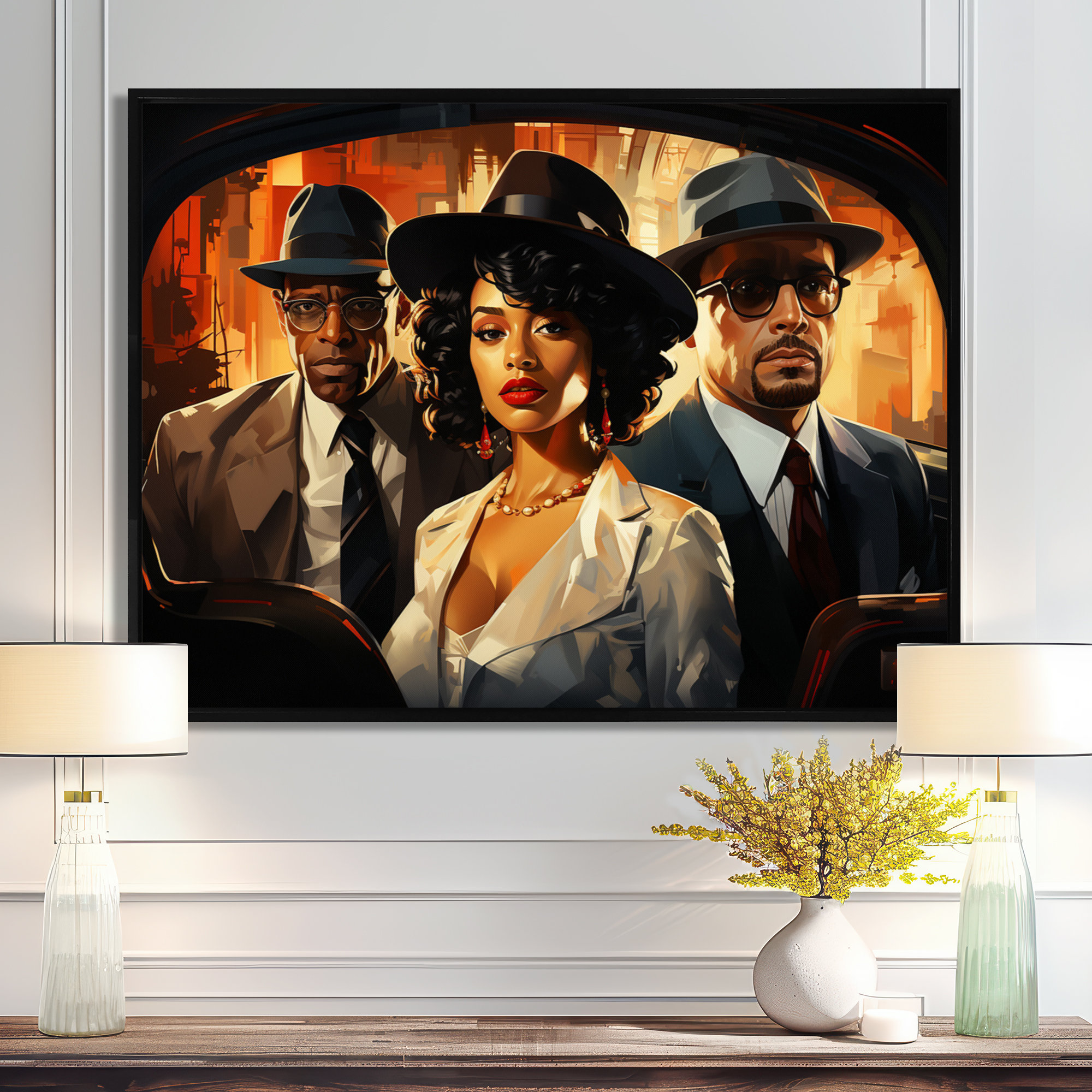 Winston Porter Beautiful Lead Singer Jazz Trio With Hats - Musician ...