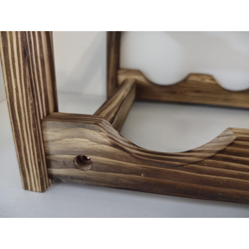 Ophelia & Co. Easy-Install & Standalone 8-Bottle Wine Rack - Premium ...