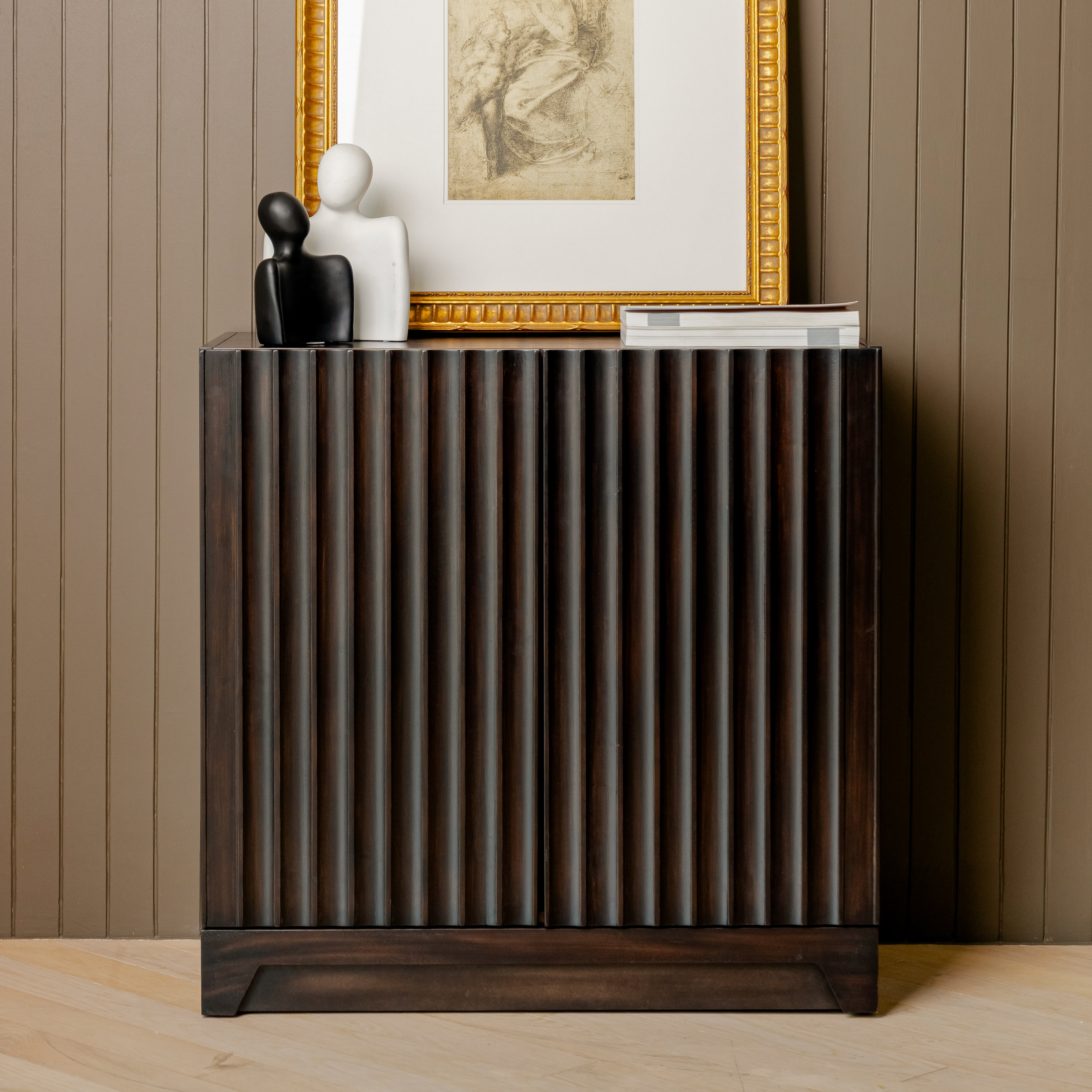 Casewood Studios Mira - 31.5" Scalloped Modular Cabinet | Wayfair