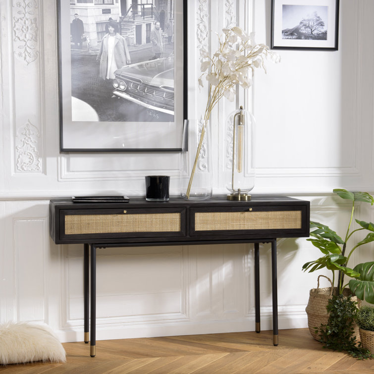 Bay Isle Home Binningup 140cm Console Table | Wayfair.co.uk