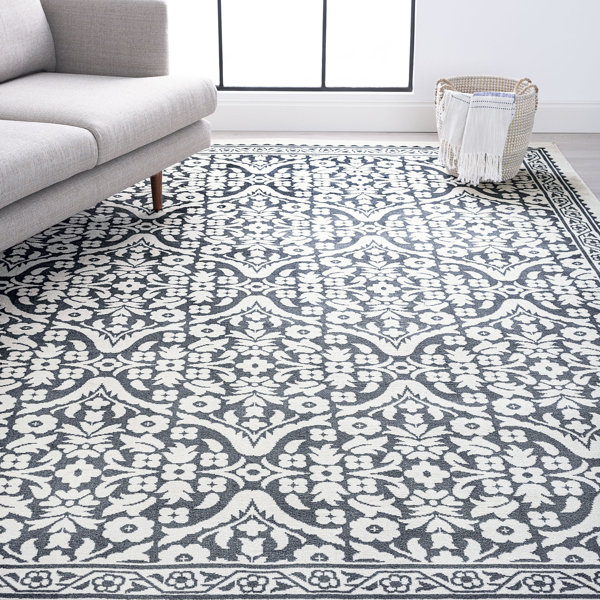 Canora Grey Albina Damask Rug & Reviews | Wayfair