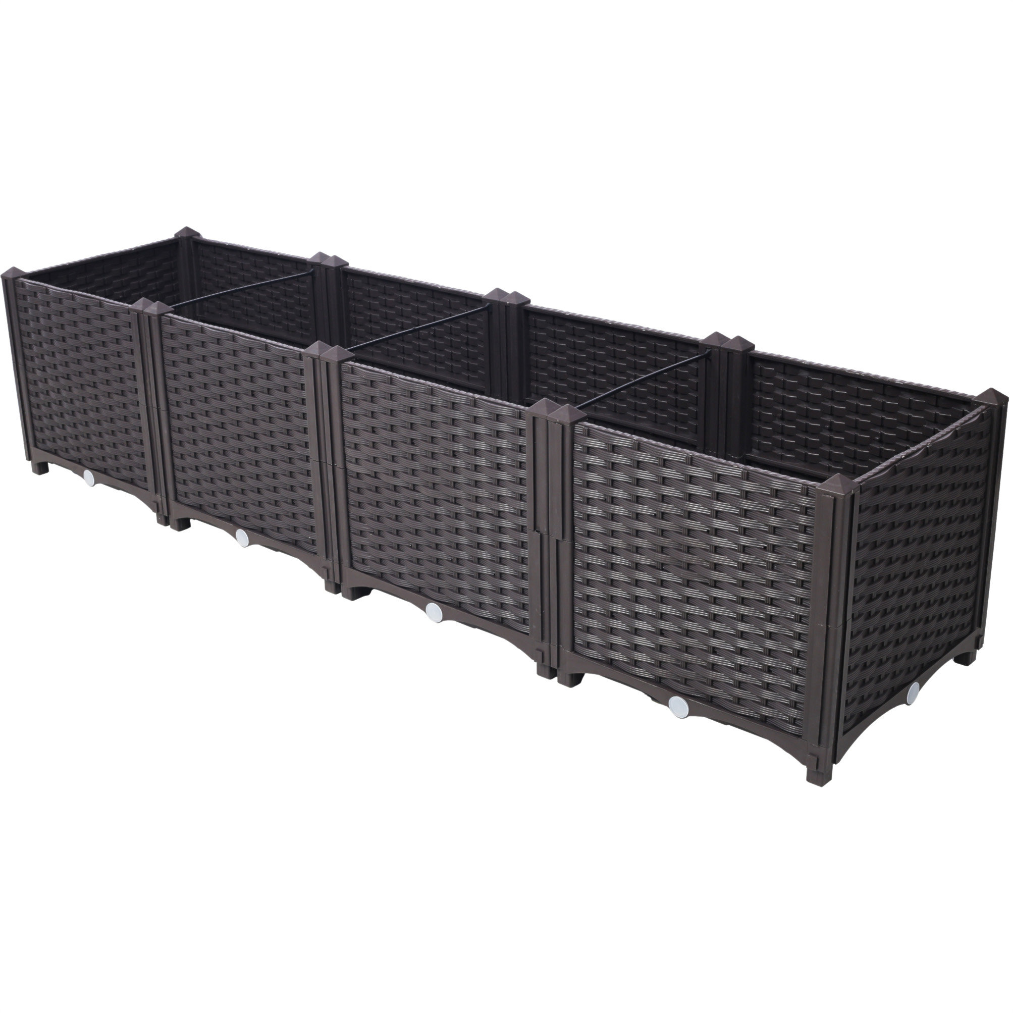 Lark Manor™ Versatile Plastic Planter Boxes For All Your Gardening ...