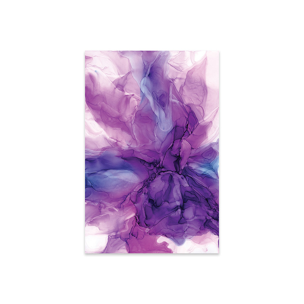 Ivy Bronx Purple Power II by Elizabeth Karlson - Unframed Graphic Art ...