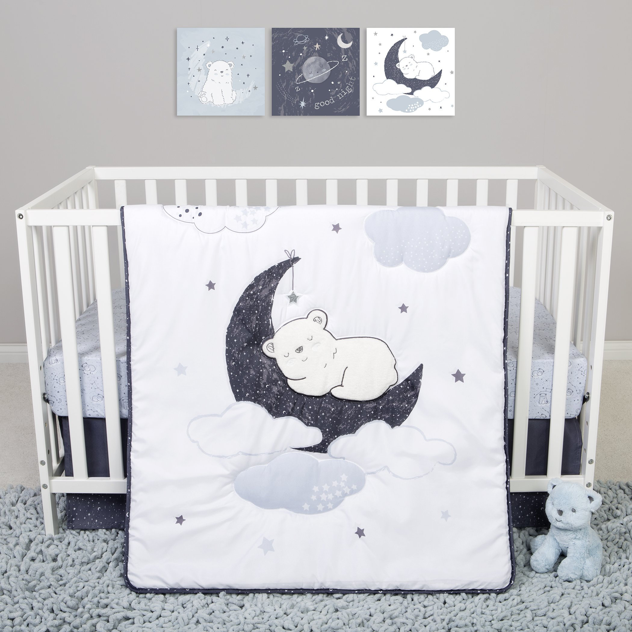 Isabelle & Max™ Urcino Sammy And Lou Bearly Dreaming 4 Piece Crib ...