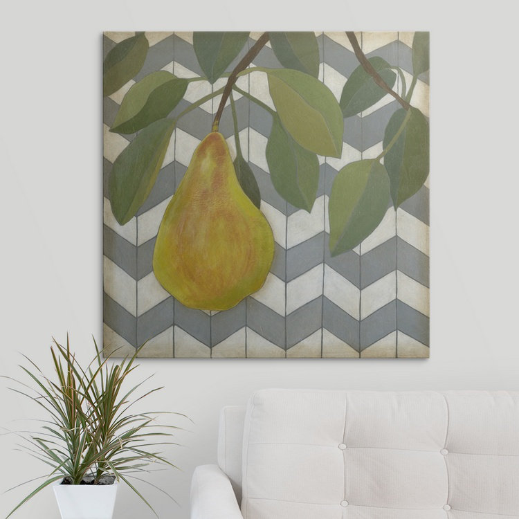 Gracie Oaks 'Fruit and Pattern II' Megan Meagher Graphic Art Print ...
