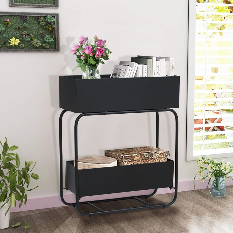 Ebern Designs Kahmiah Metal Raised Garden Bed | Wayfair