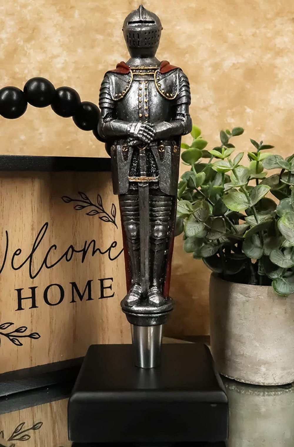 Astoria Grand Kalmus Crusader Knight Figurine | Wayfair