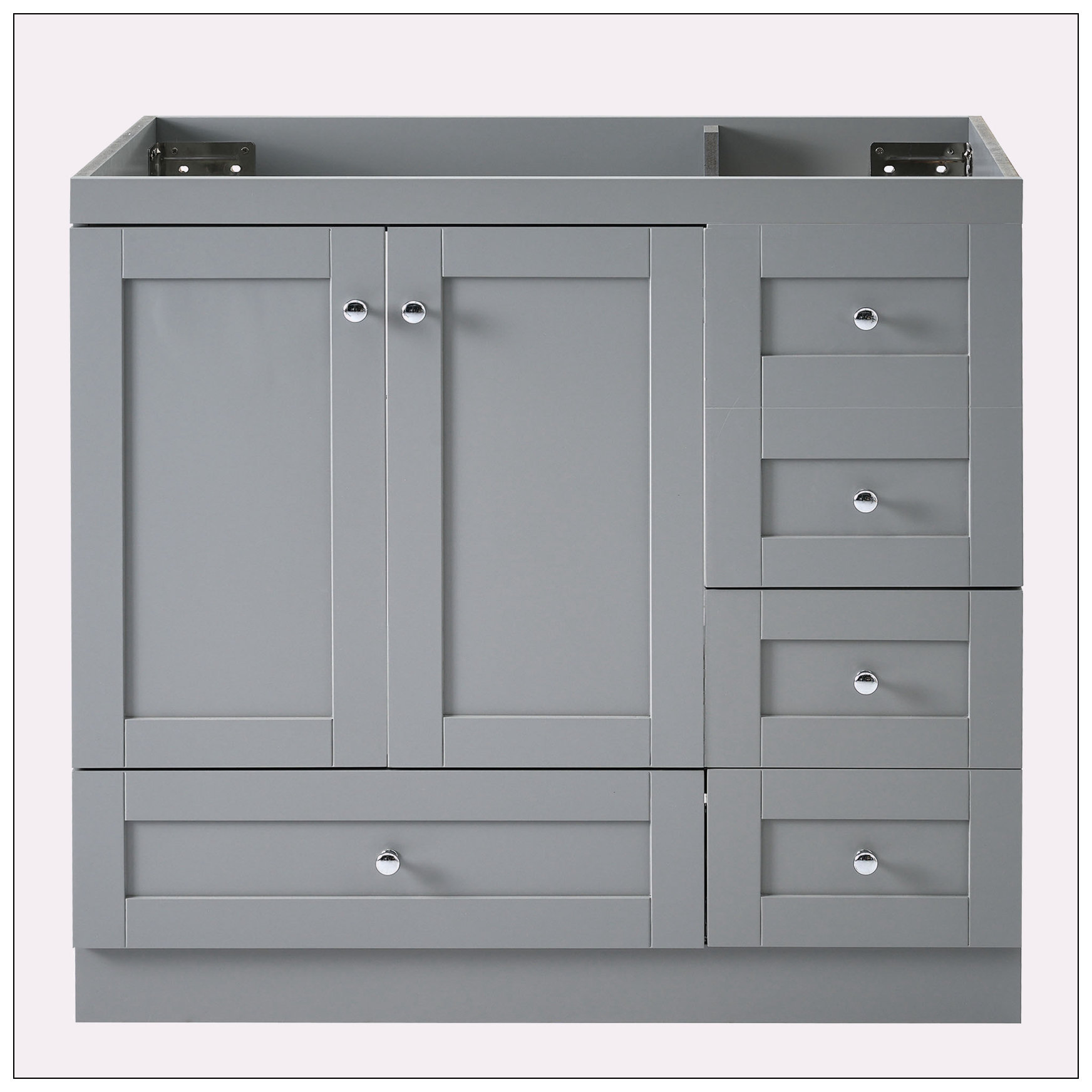 Paulafurinture 35.00'' Single Bathroom Vanity Base Only | Wayfair