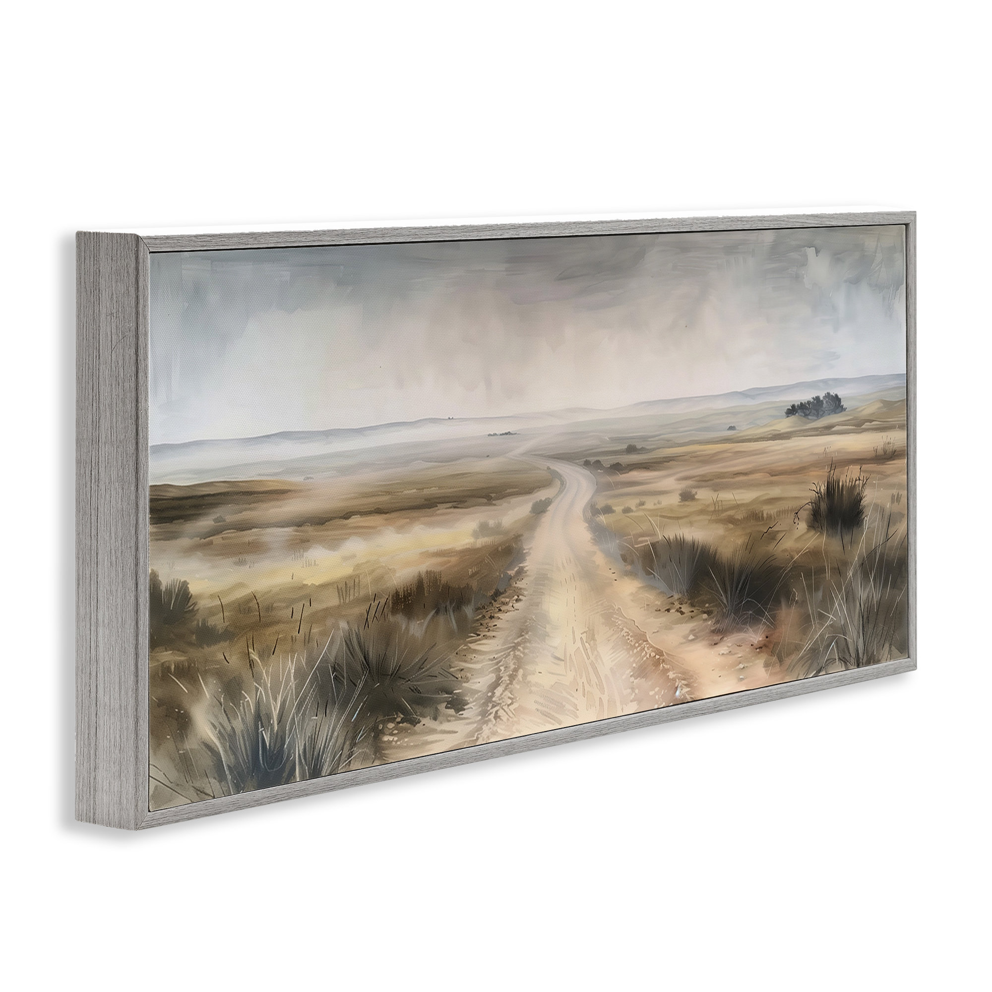 Stupell Industries Dusty Country Trail Landscape Giclee Art, design by ...