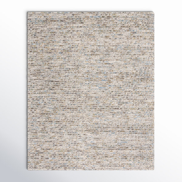 Elle Ivory/Brown/Blue Rug & Reviews | Birch Lane